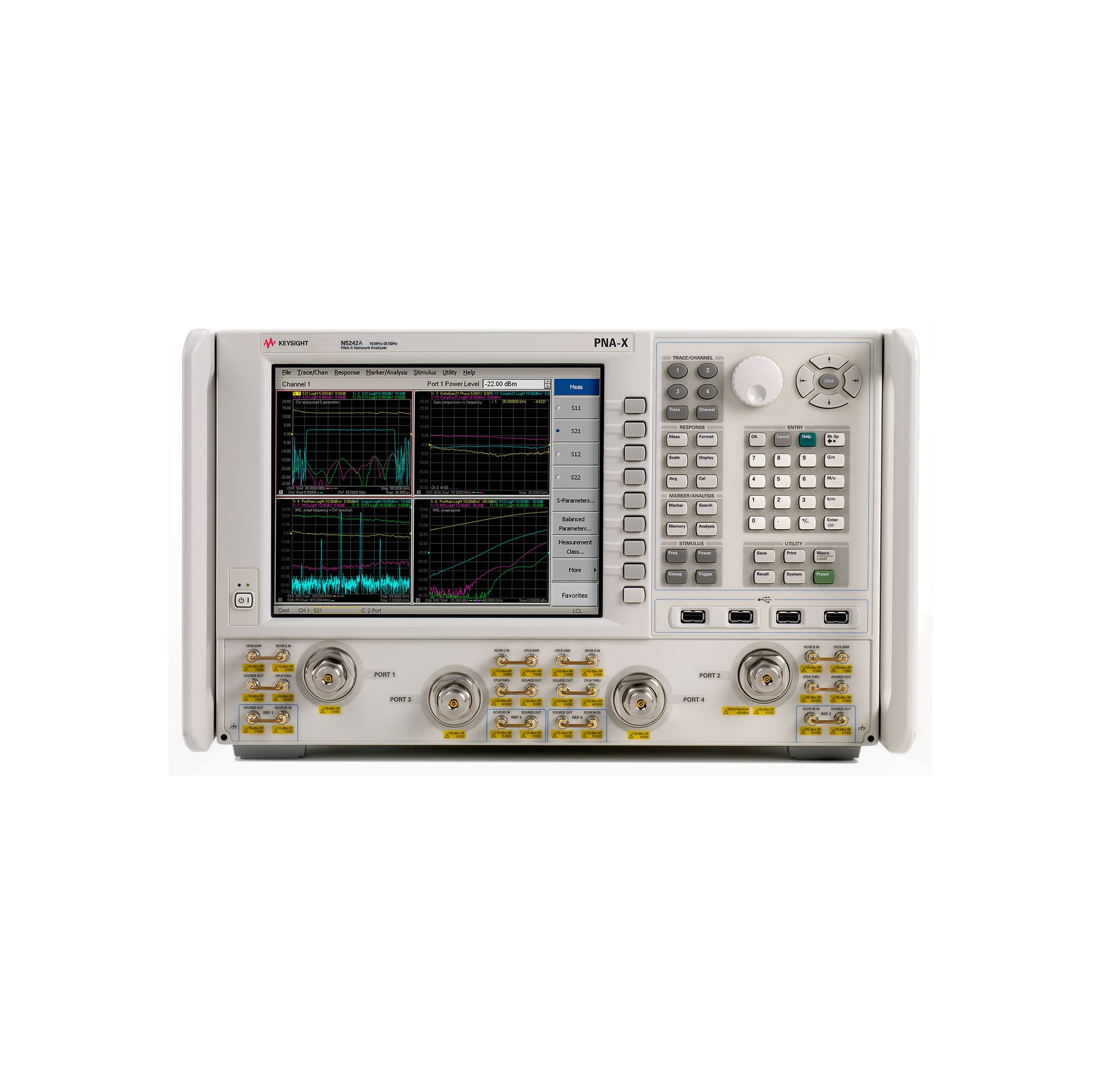 Keysight N5242A PNA-X 微波网络分析仪 | 四川综测